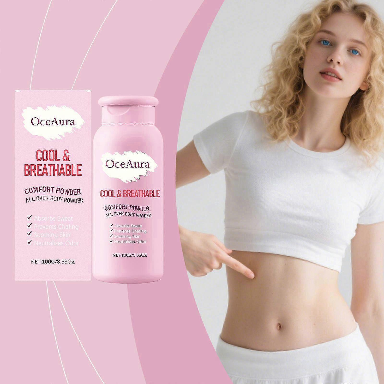 Comfort Powder: Anti Chafe Body & Foot Dusting Powder Deodorant to ...