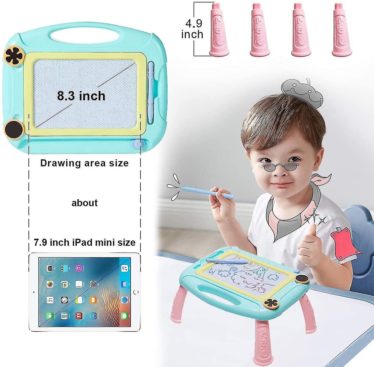 Magnetic Drawing Board For Kids Large Doodle Board Writing Painting ...