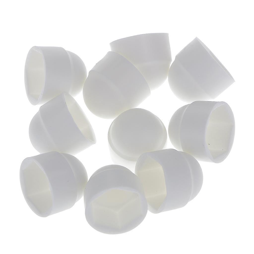10pcs M8+10 pcs M6 White Dome Bolt Nut Protection Caps Cover Hexagon Screws | Fruugo SE