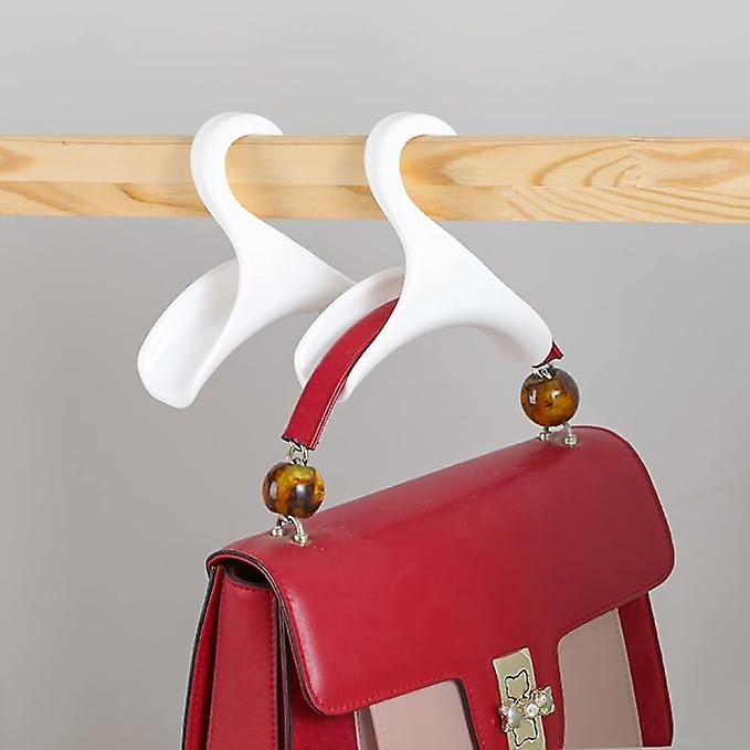 Wallet Hook Bag Rack Holder - Handbag Hook Organizer - In Wardrobe Rod ...