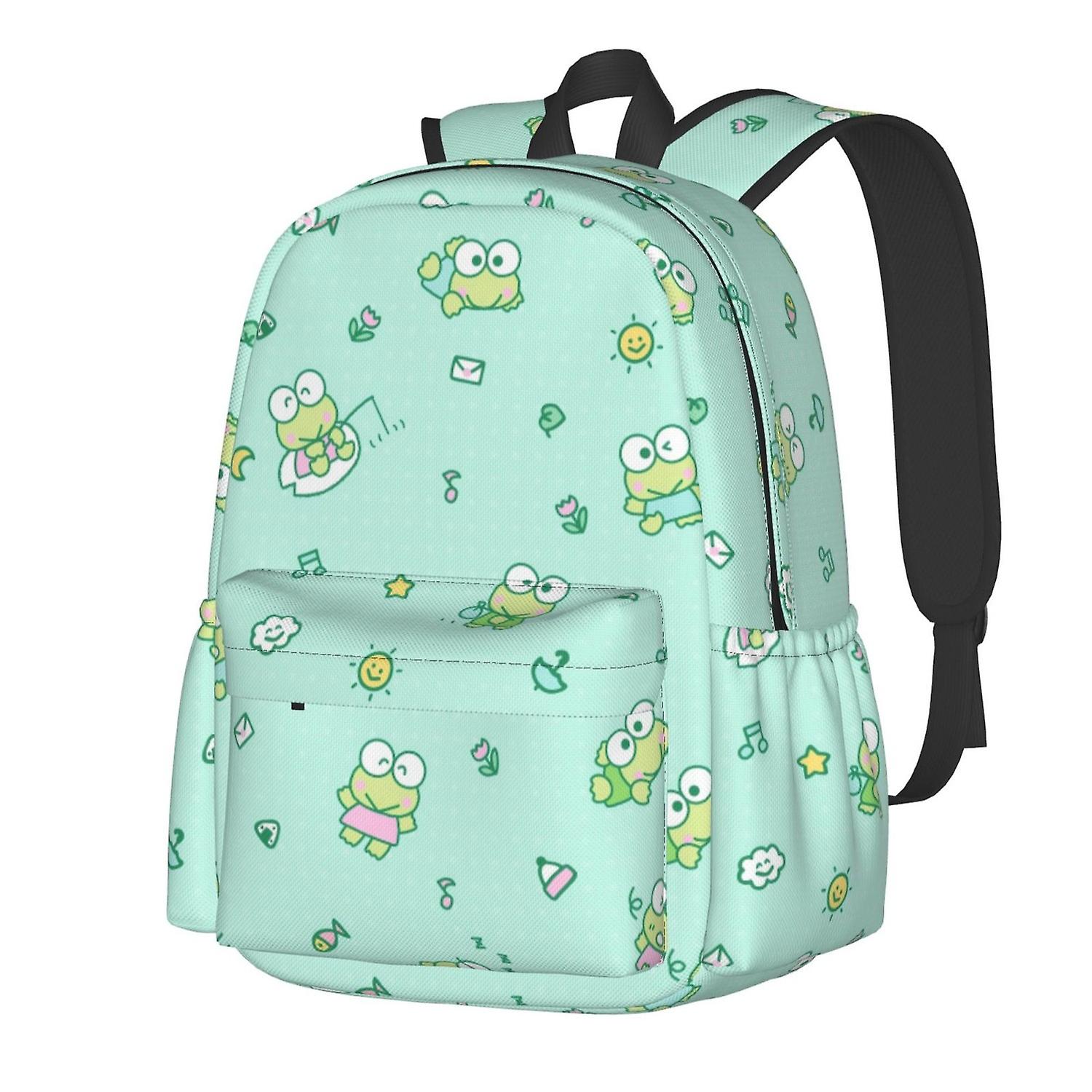 Keroppi 3D Backpack for School, Cute Book Bags Daypack Kawaii College ...