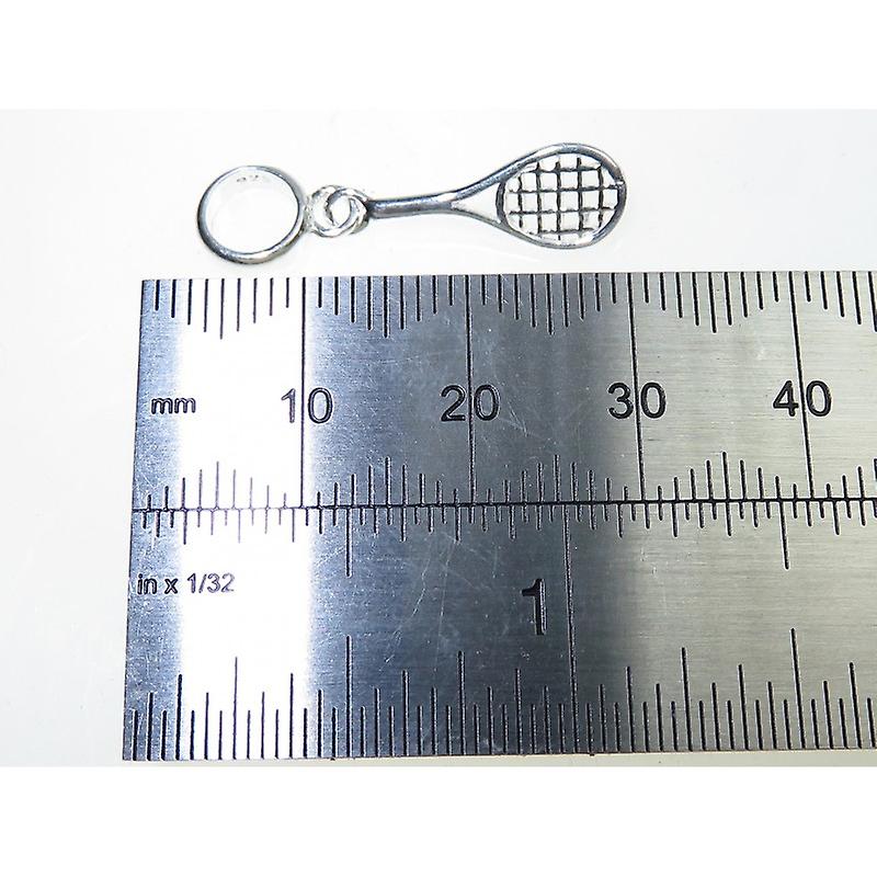 Tennis Racket Small Dangle Bead Sterling Silver Charm .925 X 1 - 6877 ...