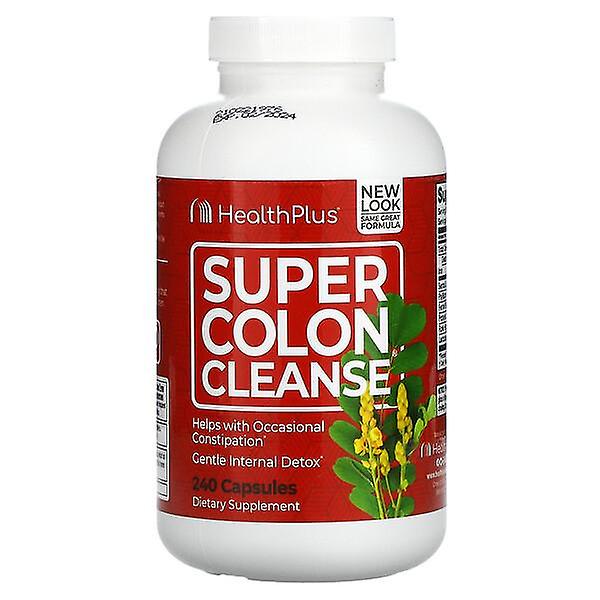 Health Plus Inc., Super Colon Cleanse, 240 Capsules | Fruugo UK