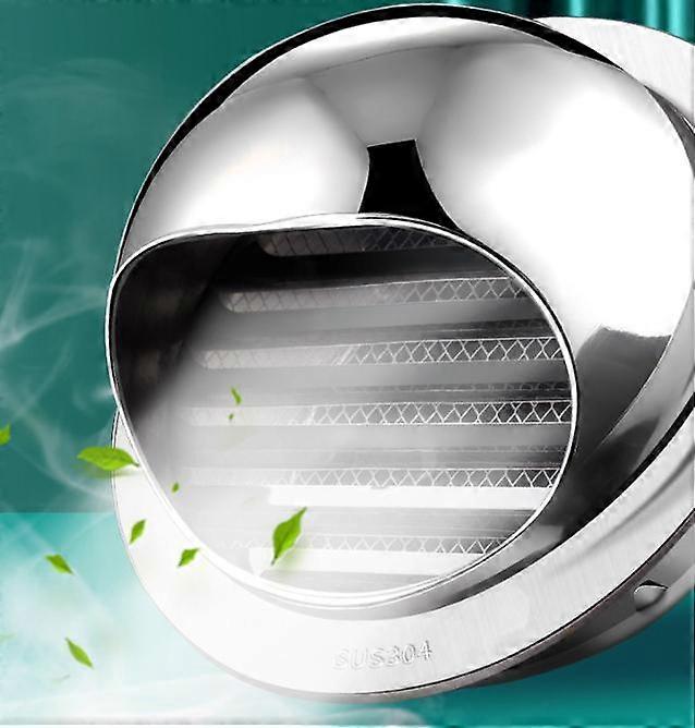 Round Ventilation Grill Hood Vent Grille, 304 Stainless Steel Round ...