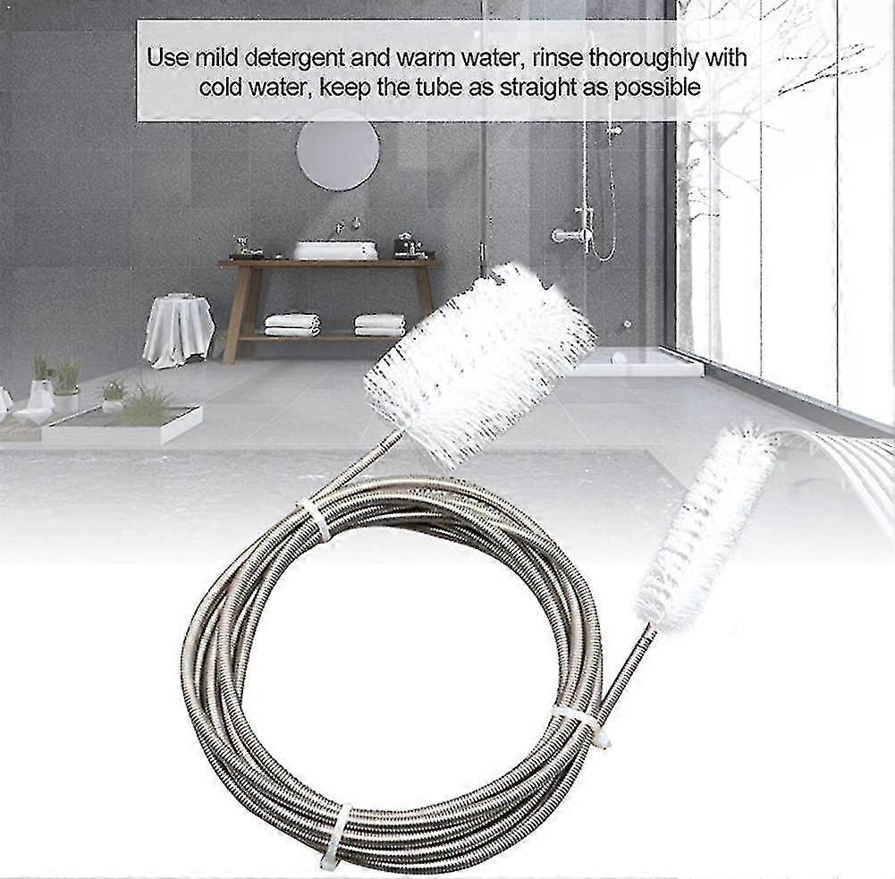 Cleaning Brush For Water Pipes, Flexible Drain Brush, Stainless Steel ...