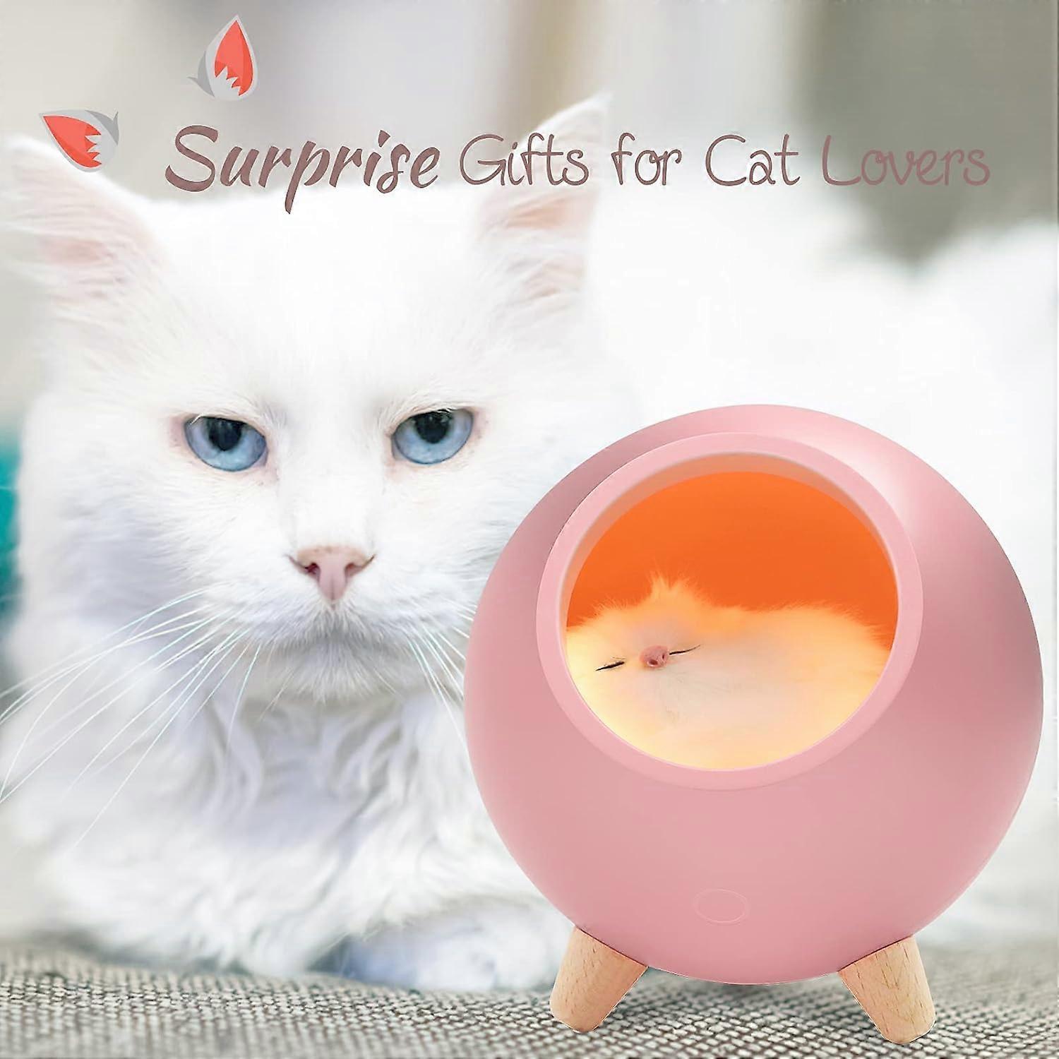 Vency Room Decor for Women, Cat Night Light for Bedroom, Cat Lover ...