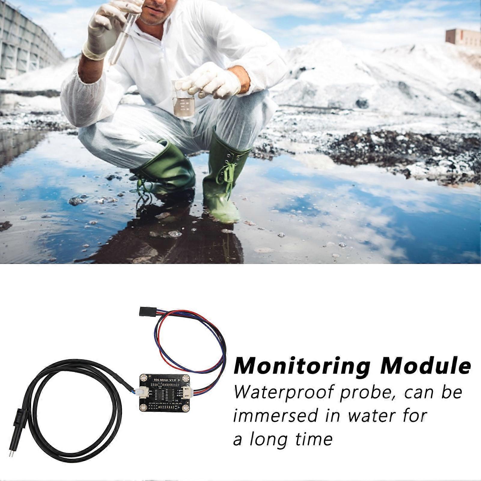 Water Conductivity Sensor for Liquid Quality Monitoring Detection ...