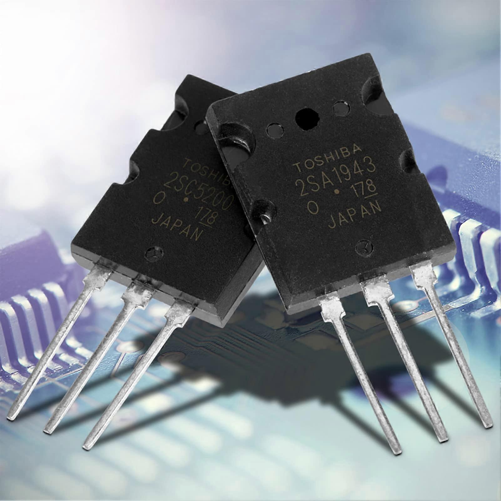 High Power Transistor, 5 Pair High Power Matched Audio Transistors ...