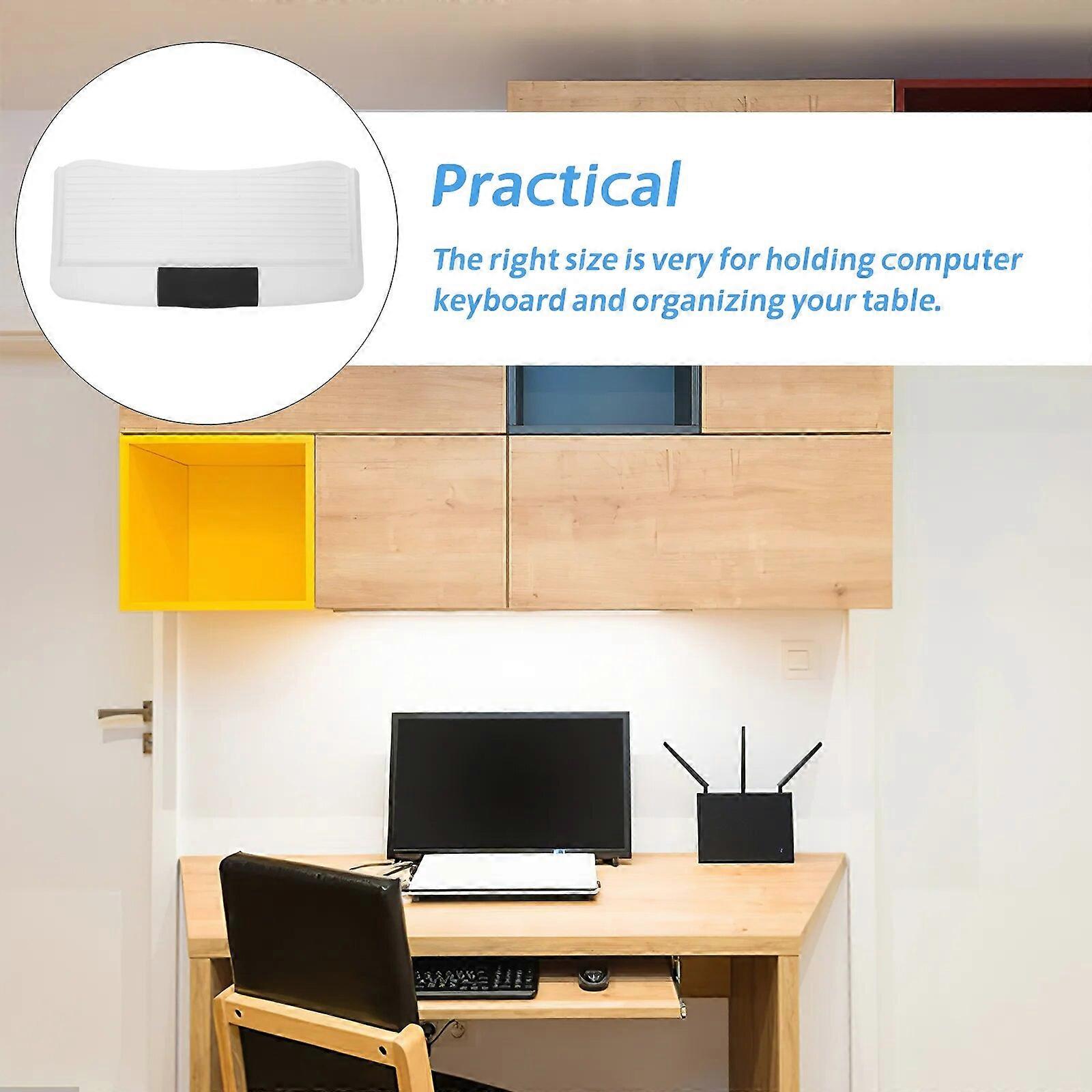 Keyboard Drawer Tray Stand Mouse Extender Desk Storage Slide-out ...