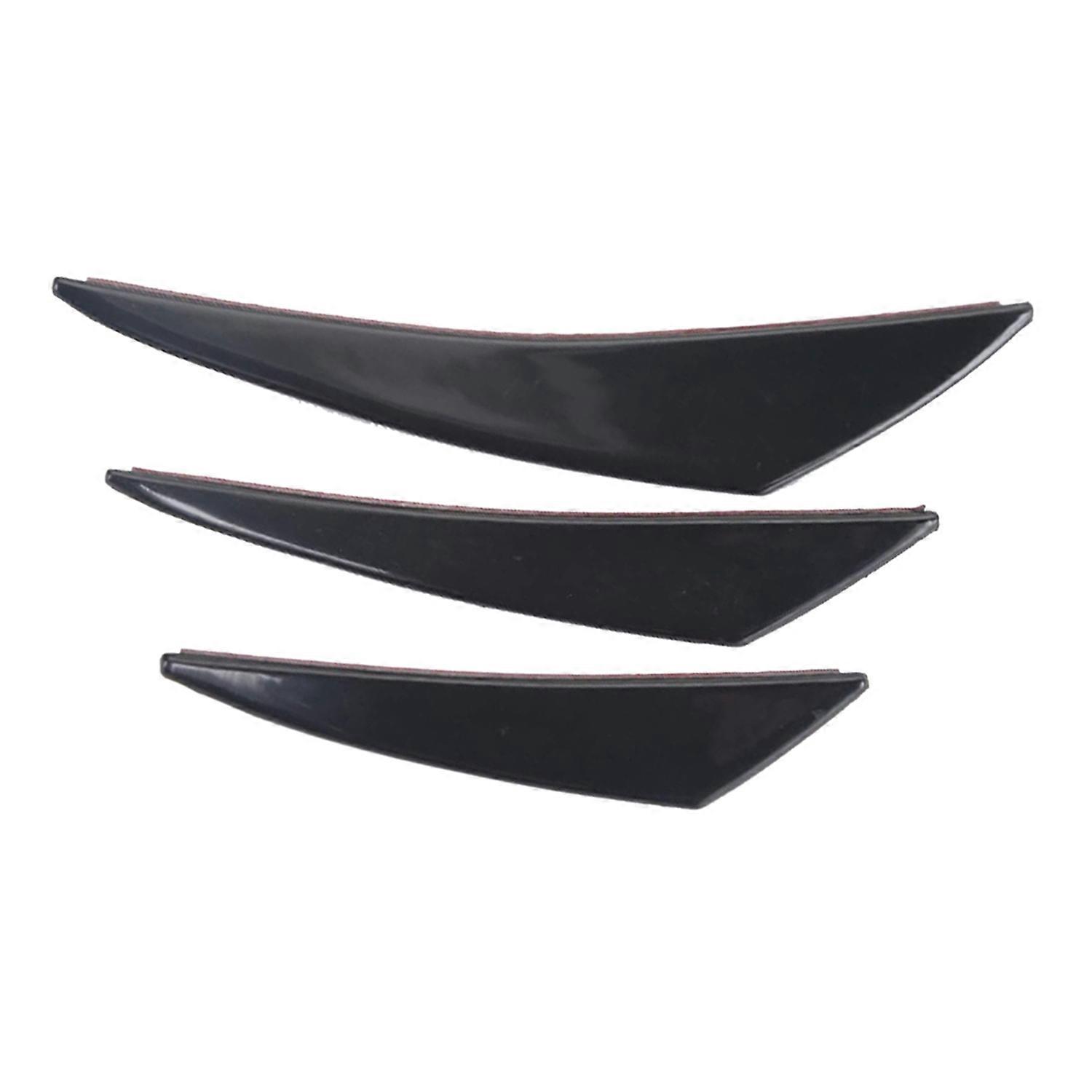 Universal Pvc Car Front Bumper Lip Protector Rear Diffuser Auto Spoiler ...