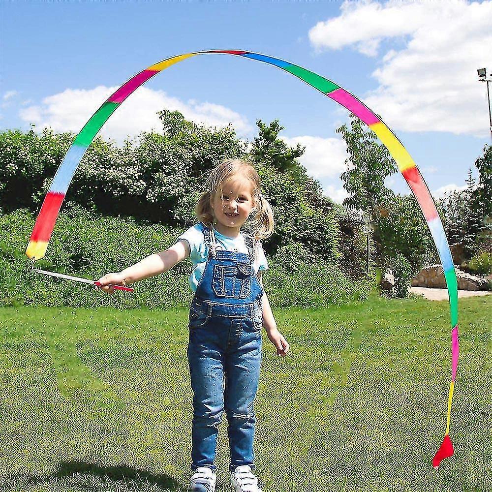 Dance Ribbons Set, 5 Pcs 2m Artistic Streamer Rhythmic Gymnastics ...