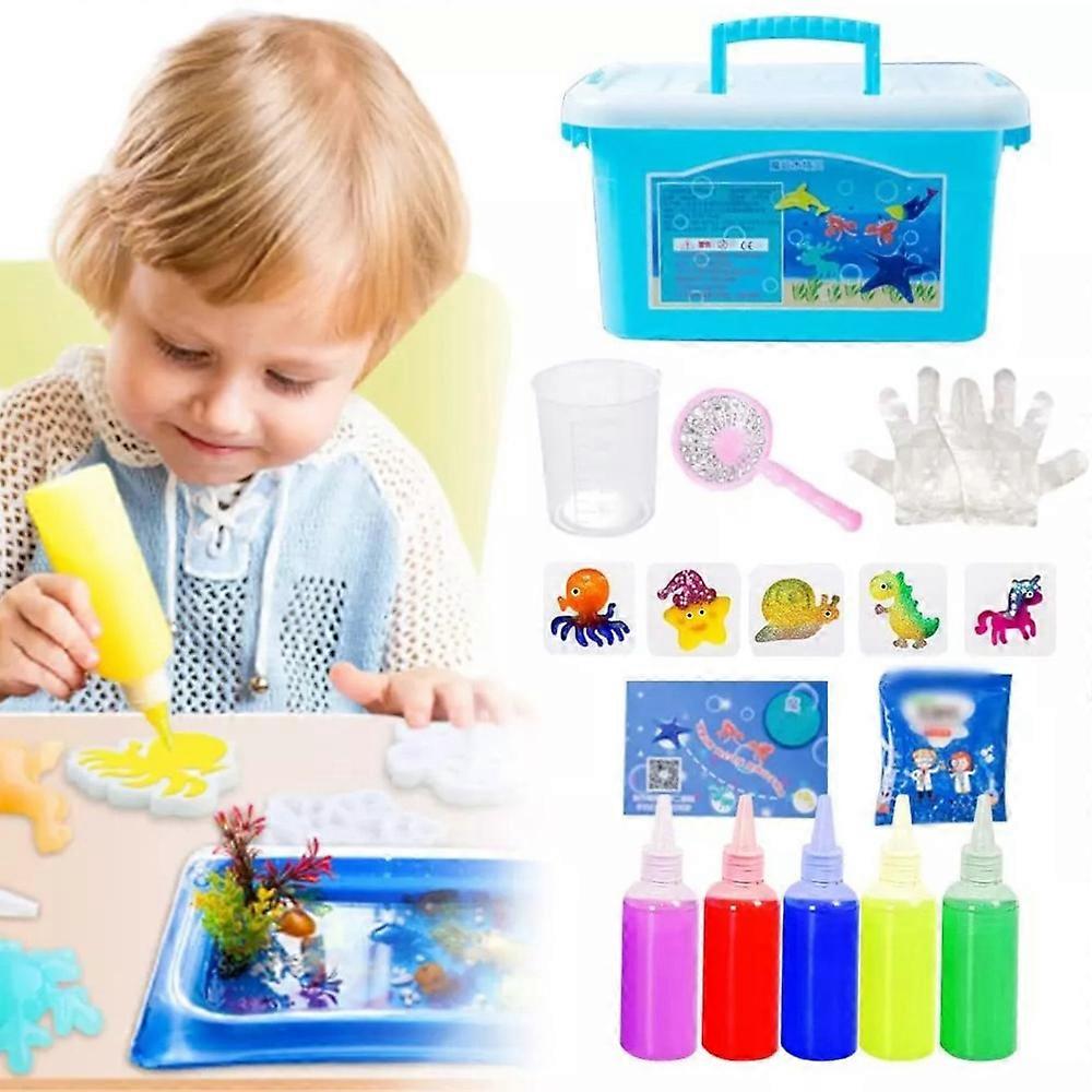 3D Magic Water Creatures, Children Handmade Aqua Gel Sensory Toy ...