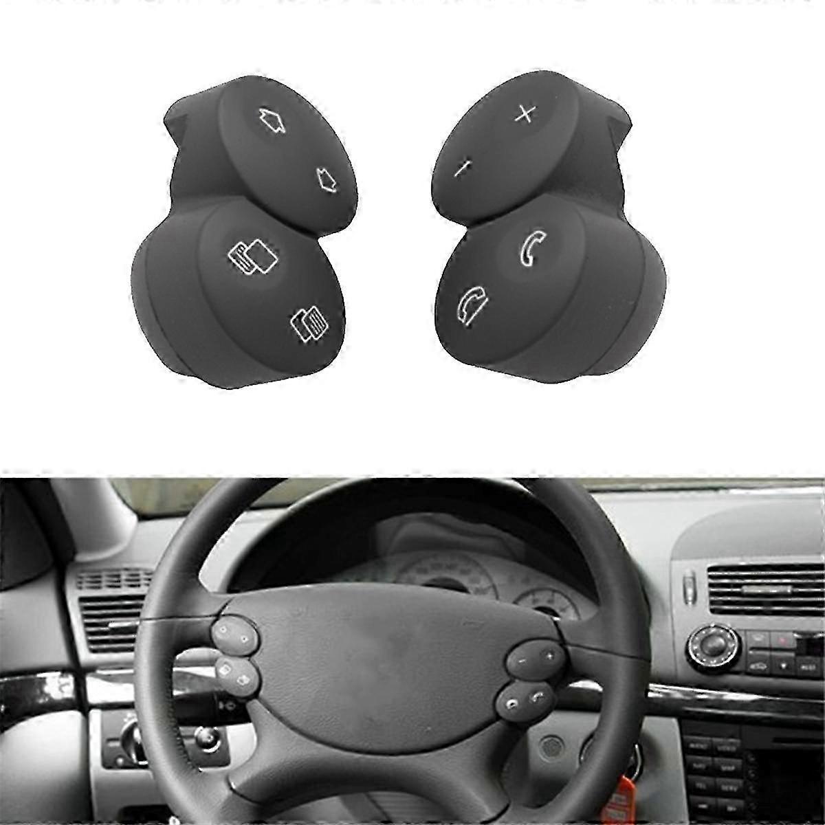 Car Steering Wheel Switch Control Buttons 2308202310 for W211 W219 W209 ...