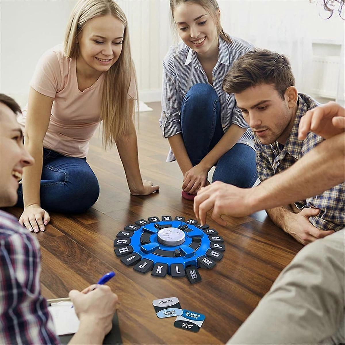 Parent-Child Interaction Fast-Paced Word Games Quick Thinking Letter ...