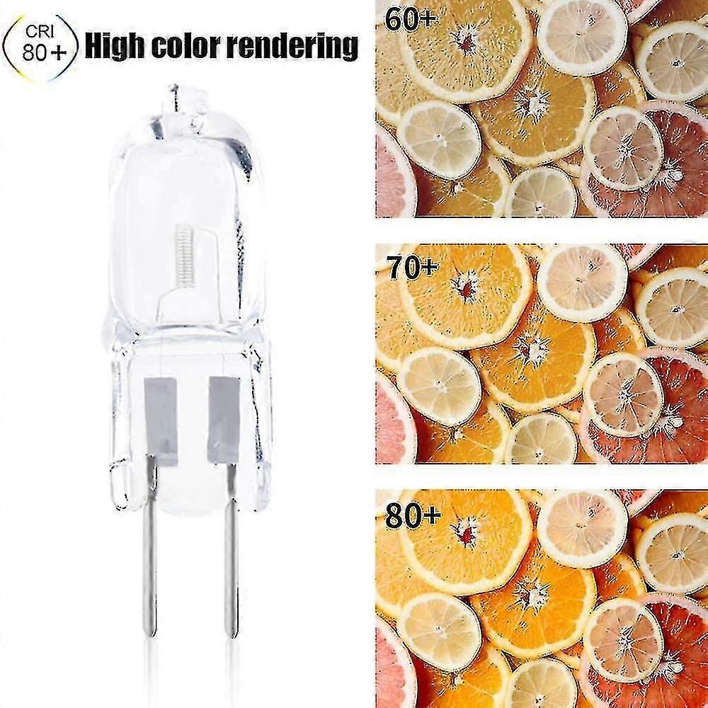 12-pcs 50w Gy6.35 / G6.35 Halogen Dimmable, 12v Bi-pin Base T4 G6.35 ...