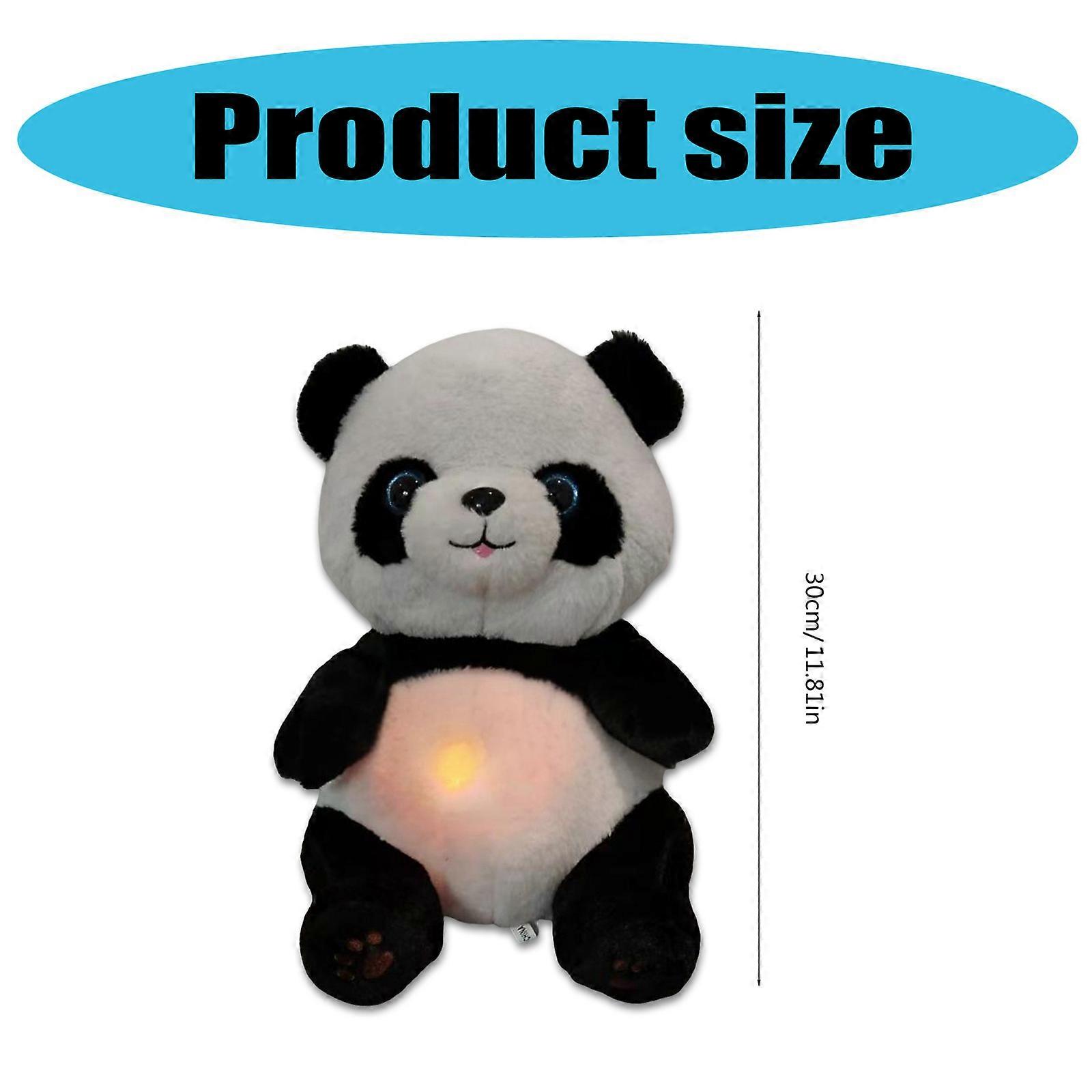 Multipurpose Soothing Heartbeats Breathing Plush Panda Toy for Babies ...