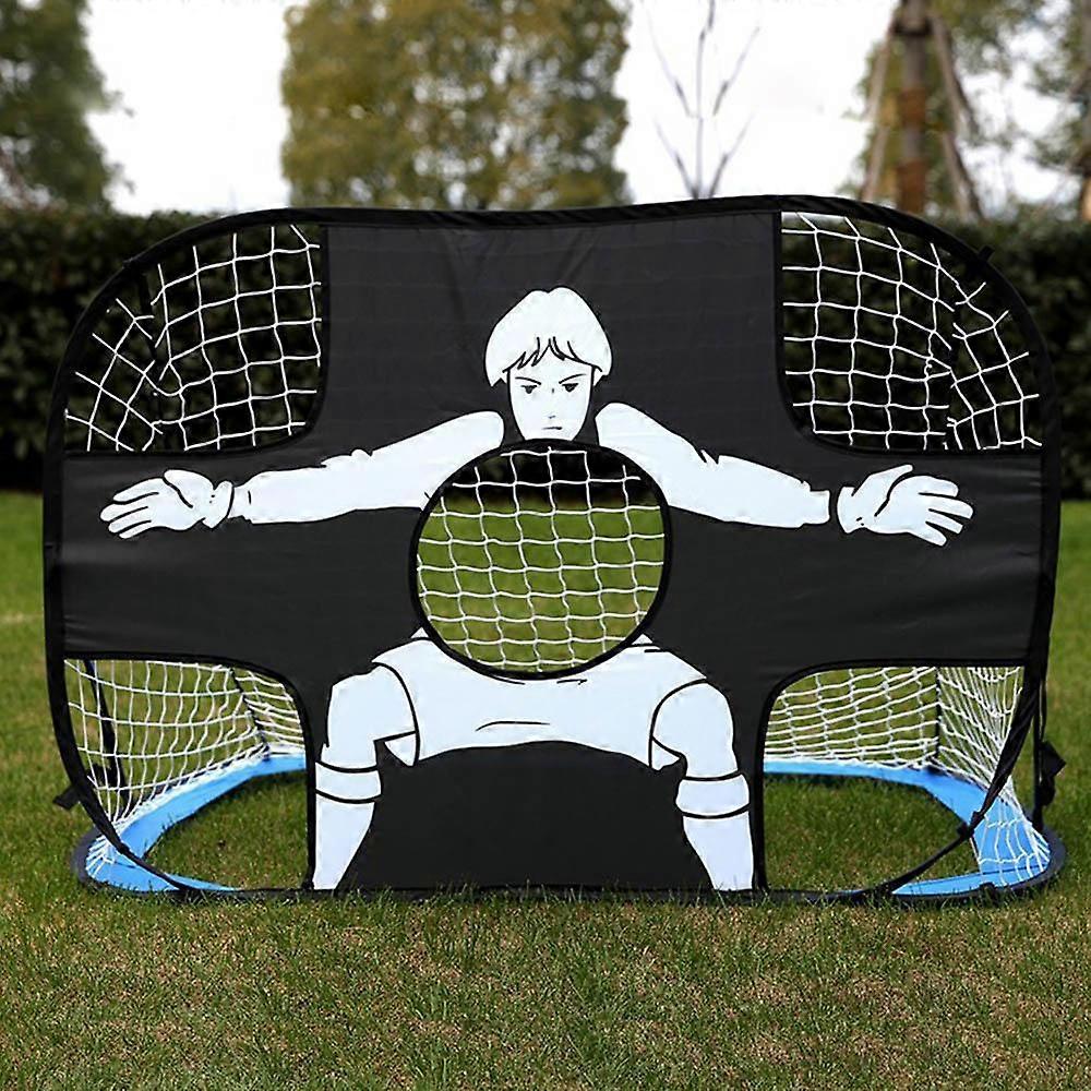 Nylon Football Goal Net Foldable Soccer Goal Adults Football Target Net ...