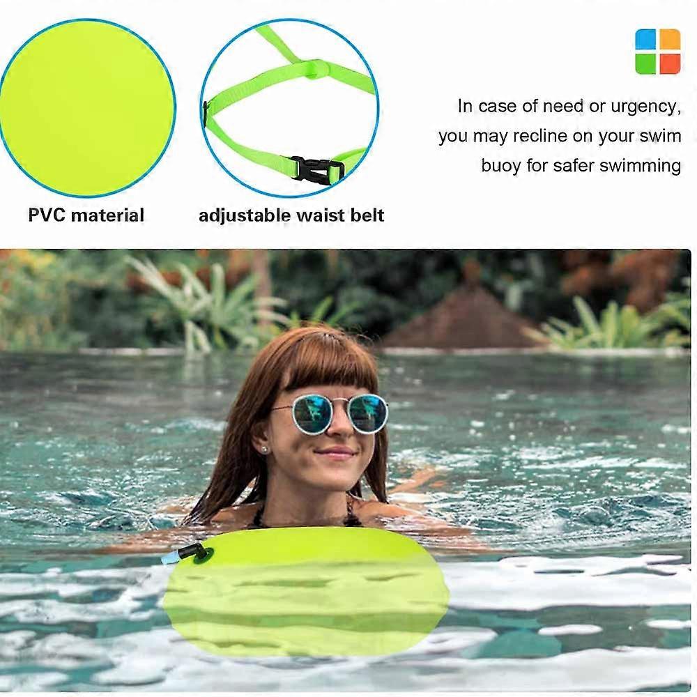Swim Buoy for Open Water Swim, Highly Visible Buoyancy Float, Life ...