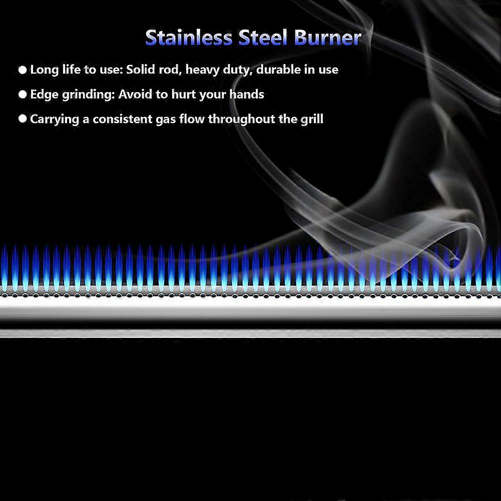 Stainless Steel Grill Burner Tubes 60040 Replace Parts for Q100, Q120 ...