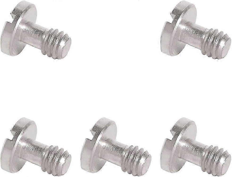 5 Pieces 1/4" Mounting Screw Tripod Screw Quick Release Camera Screw ...