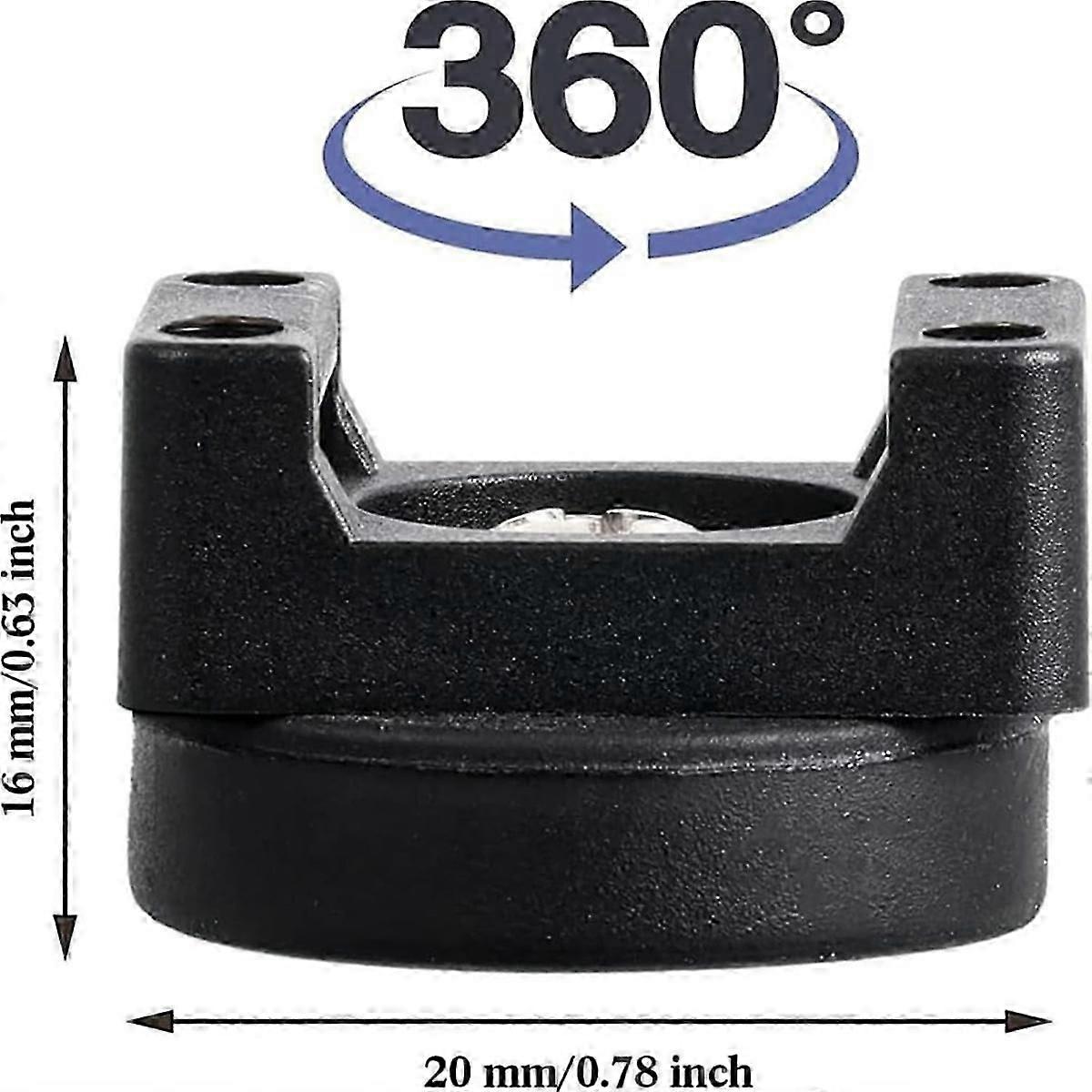 12PCS Magnetic Cable Tie Holders, Flexible Nylon Zip Ties, Button Head ...