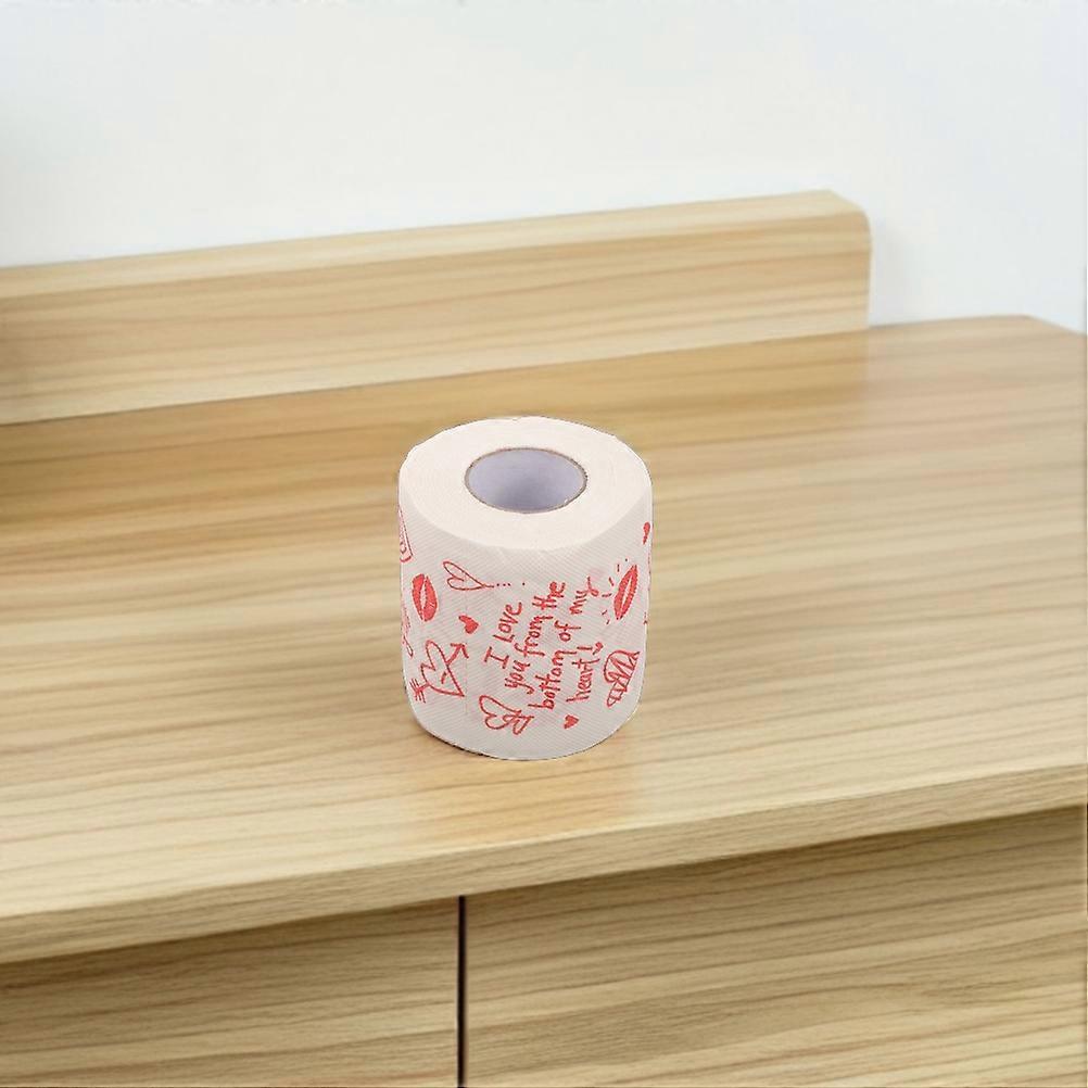 Creative Valentines Day Paper Tissue Roll Toilet Paper 2Pcs for Party ...