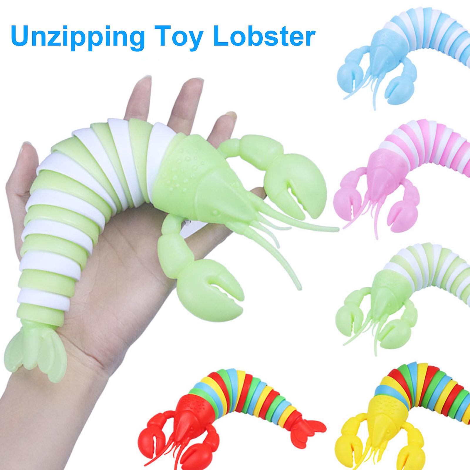 Fidget Lobster 3D Printed Articulated Sensory Lobster Fidget Toy ...