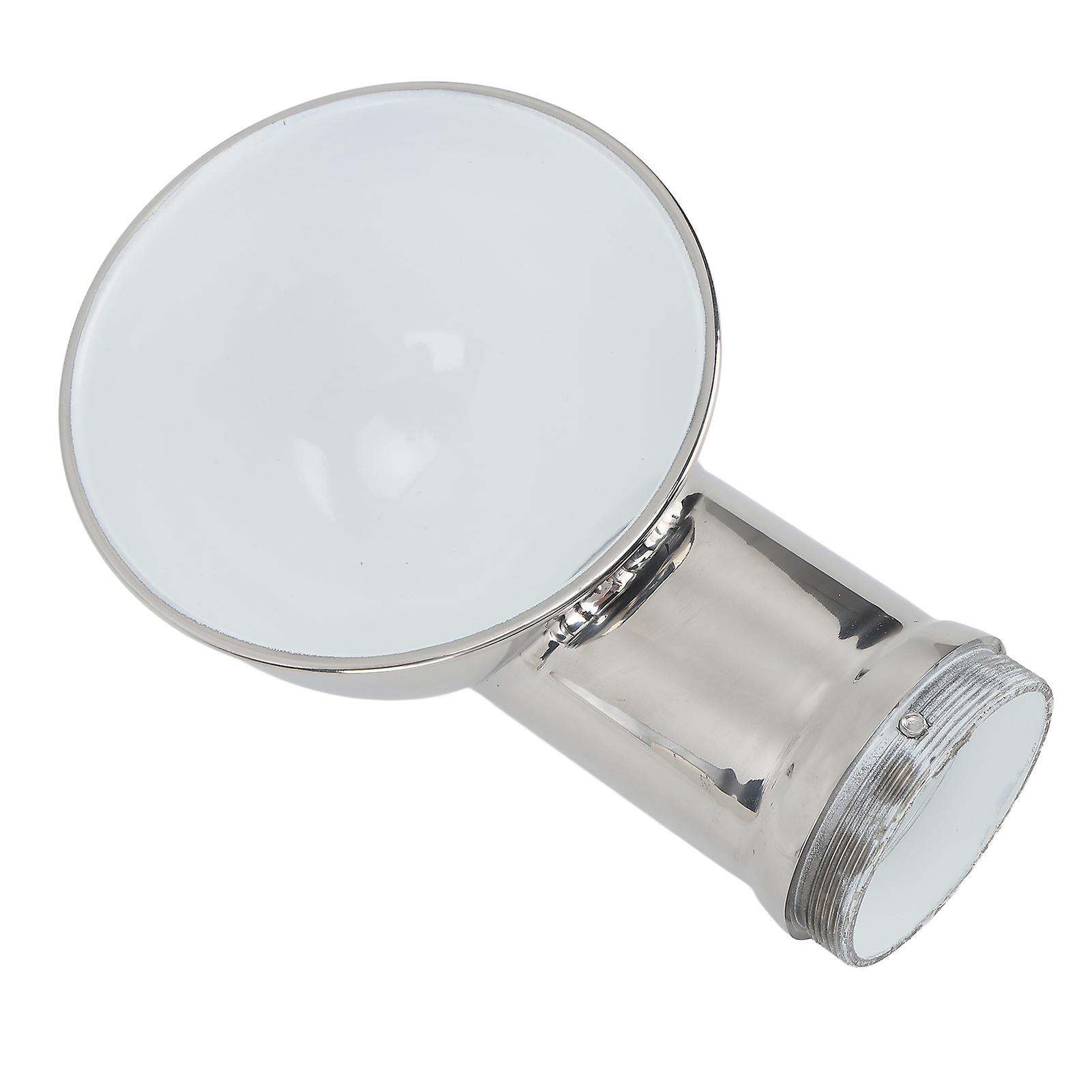 3in Marine Cowl Vent Marine Grade 304 Stainless Steel Round White Cowl ...