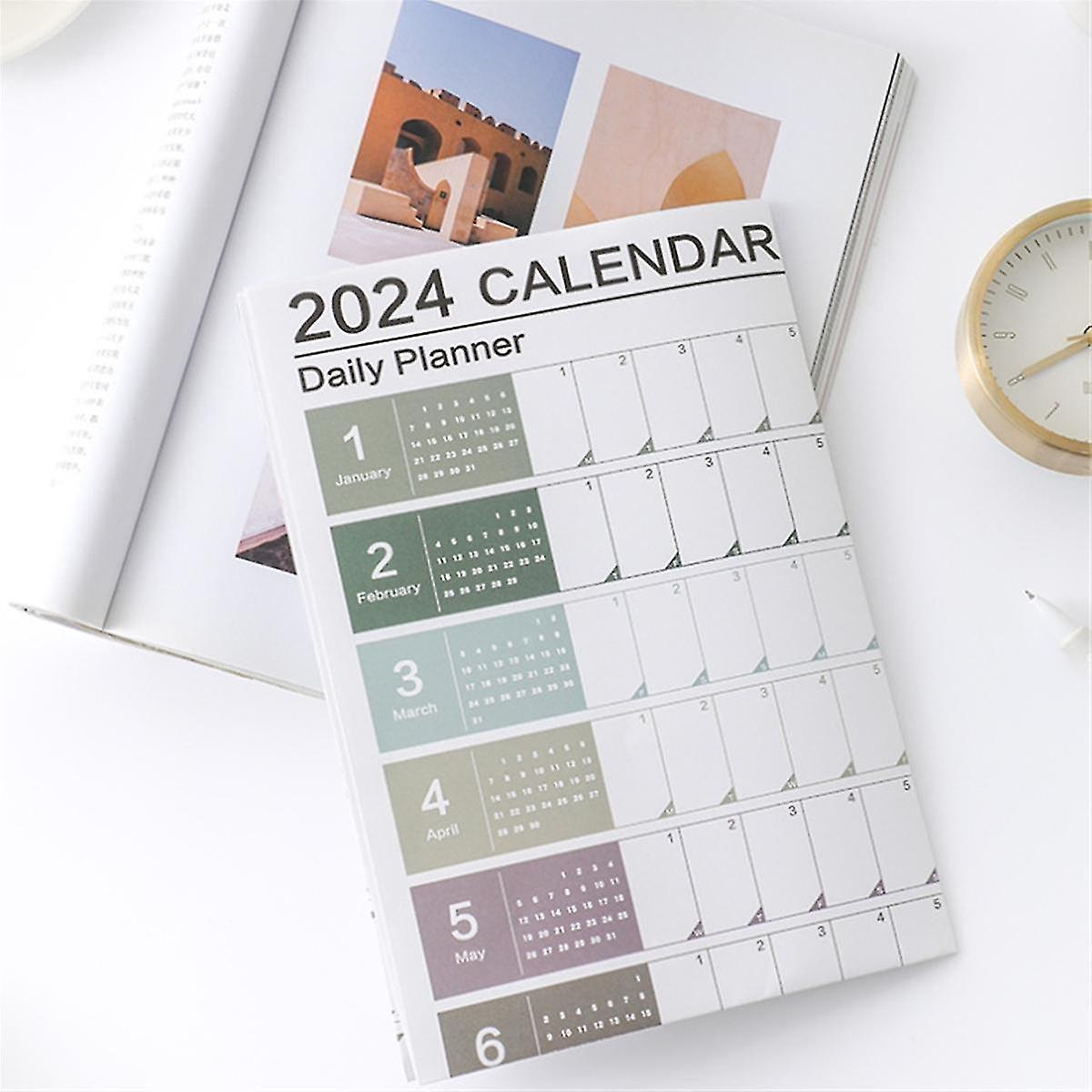 Wall Planner,wall Calendar 2024 Year Planner 2024 Yearly Wall Planner ...