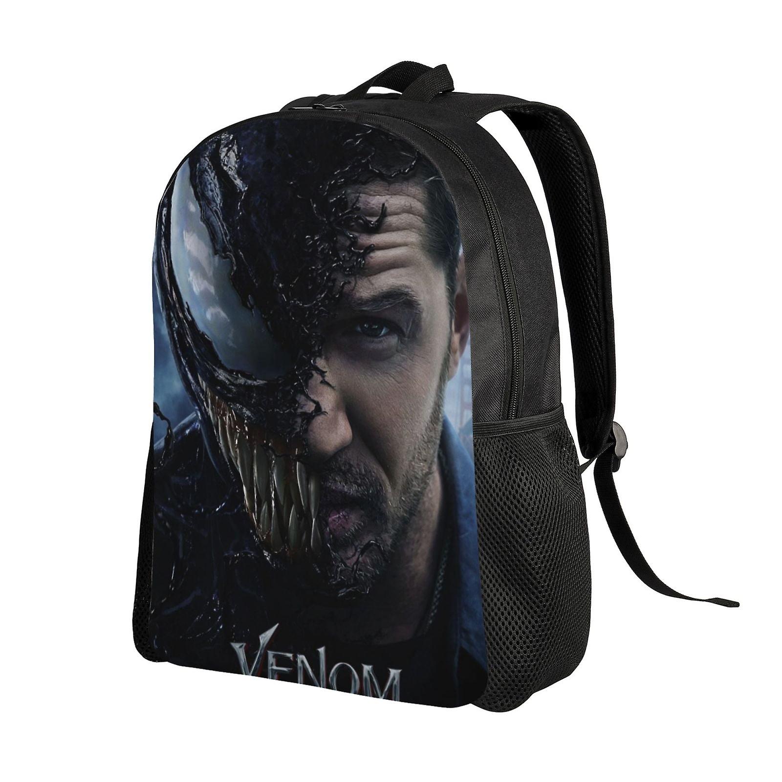 Venom Backpack, Travel Laptop Backpack, Water Resistant College School ...