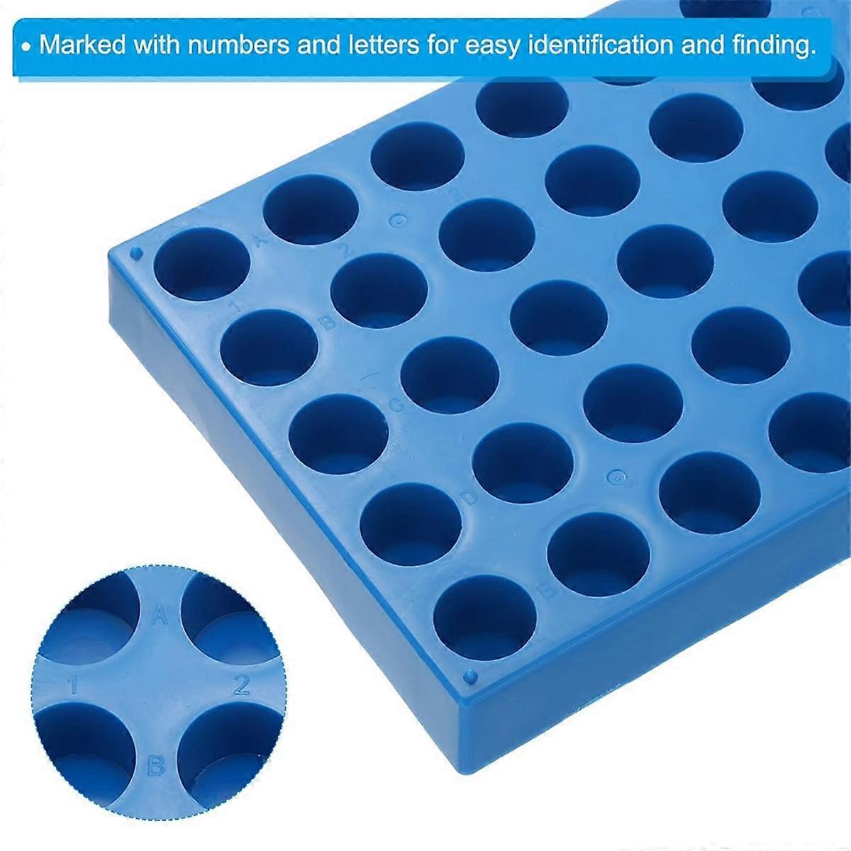 Vial Rack for Autosampler Vials, Vial Tray Holder 40-Well Stackable ...