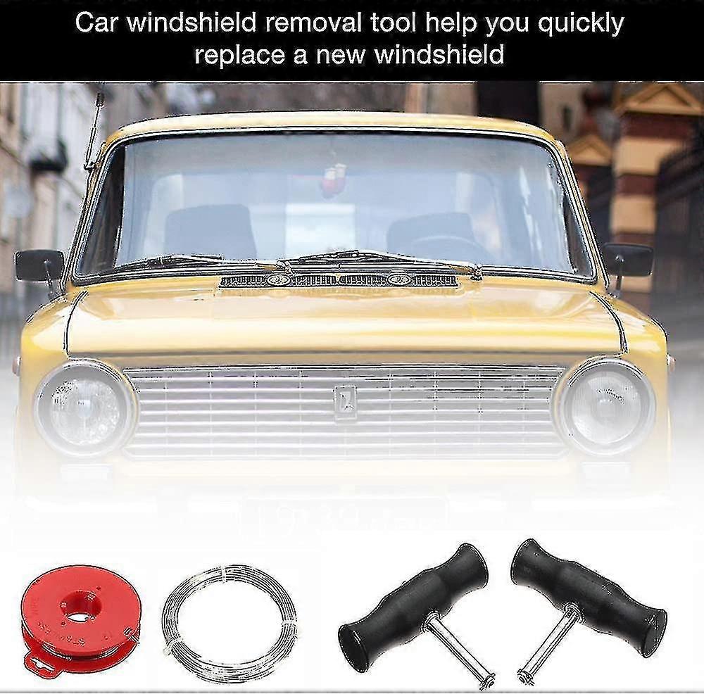 For Car Windshield Removal Tool Kit with Cutting Wire | Fruugo UK