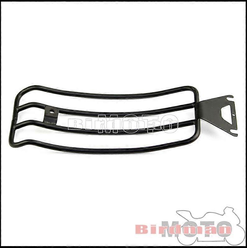 Motorcycle Black Rear Fender Luggage Rack Shelf Support Frame Holder ...