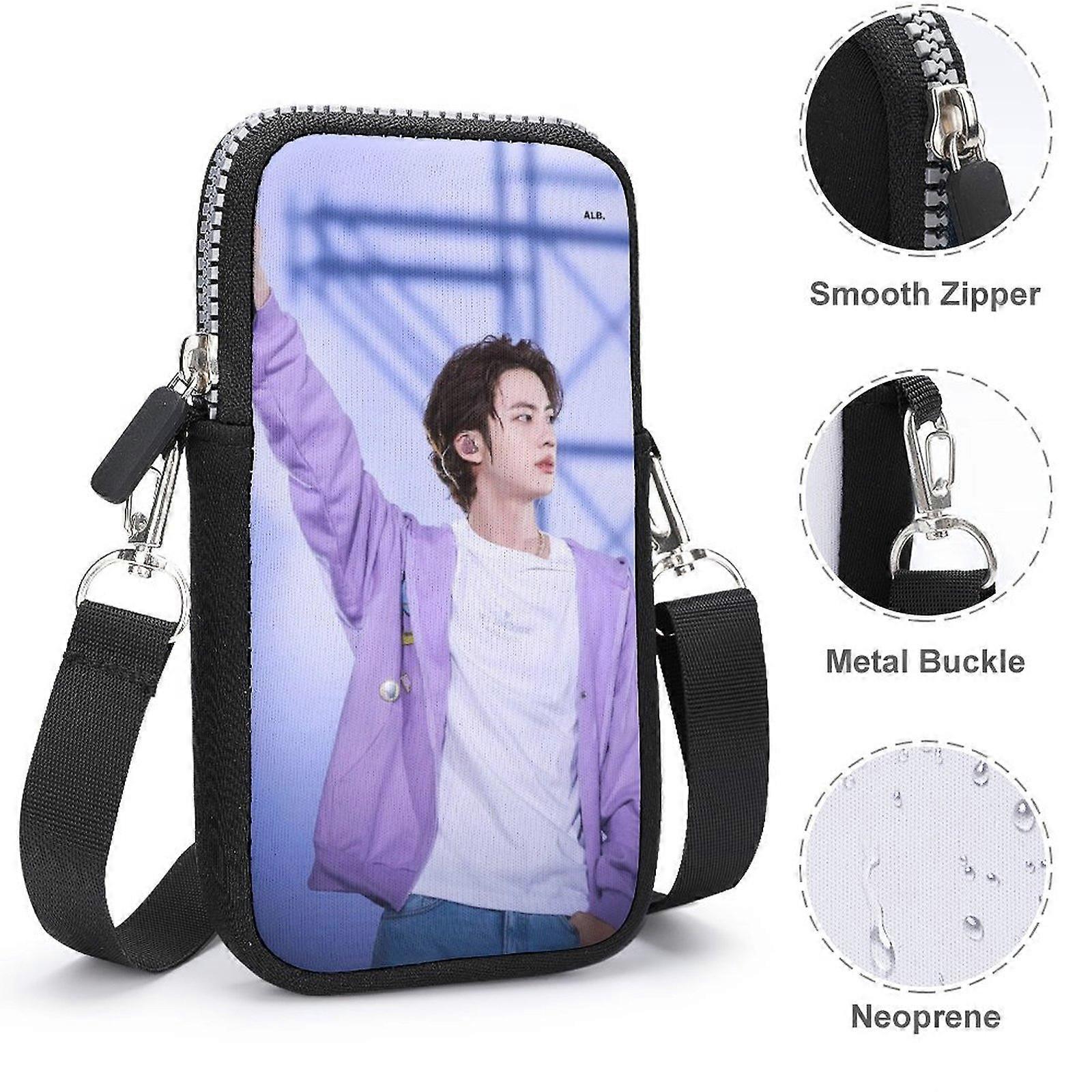 BTS Jin (59) Messenger Bag Fashion Phone Shoulder Bag-ML482 | Fruugo UK