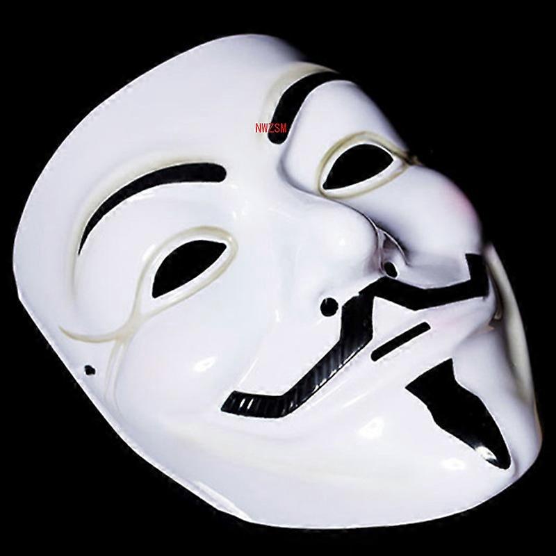 Halloween Christmas Party Movie Cosplay V for Vendetta Hacker Mask ...