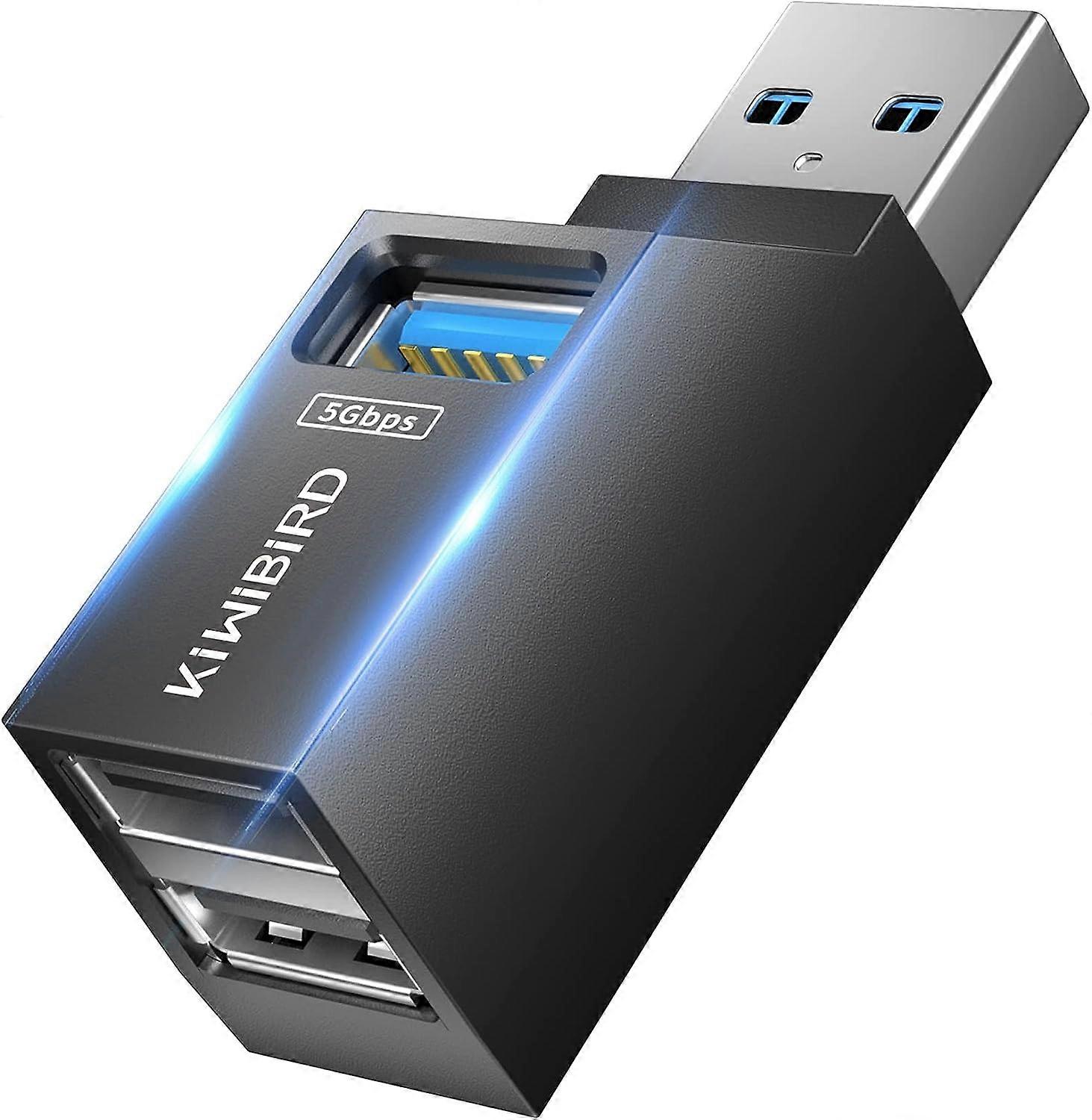 Mini USB Hub with Multiple USB Ports 1 x USB 3.0, 2 x USB 2.0, USB ...