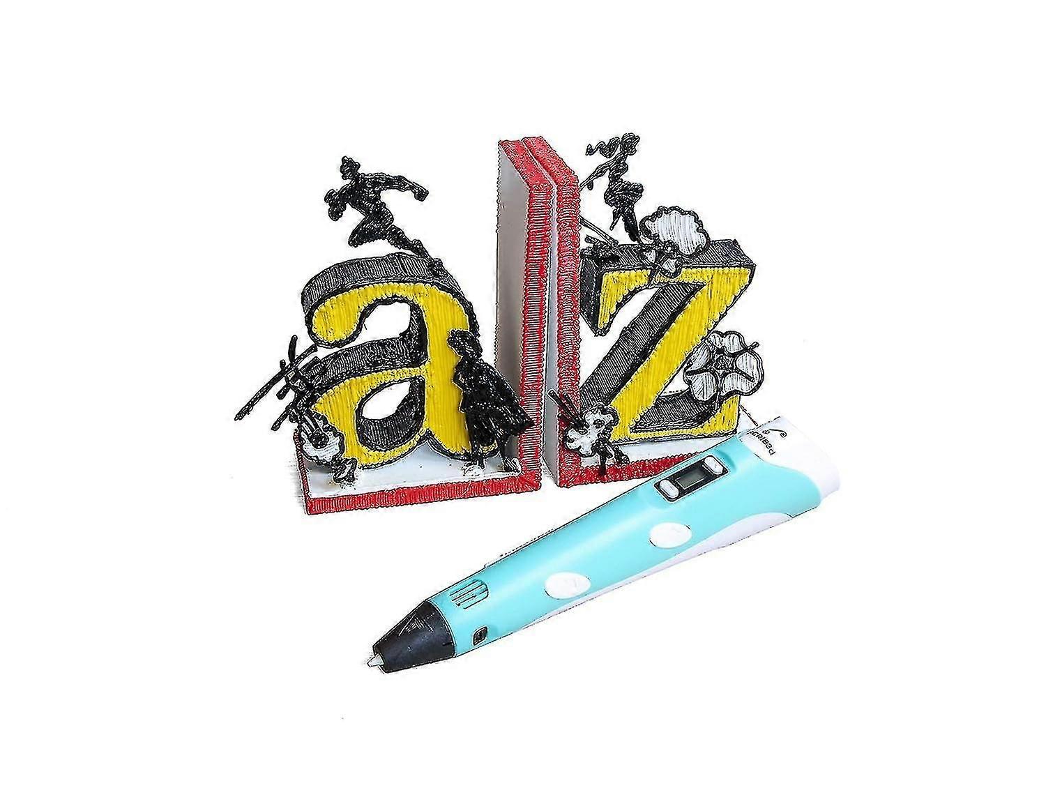 Scrib3d P1 3d Printing Pen With Display - Includes 3d Pen, 3 Starter ...