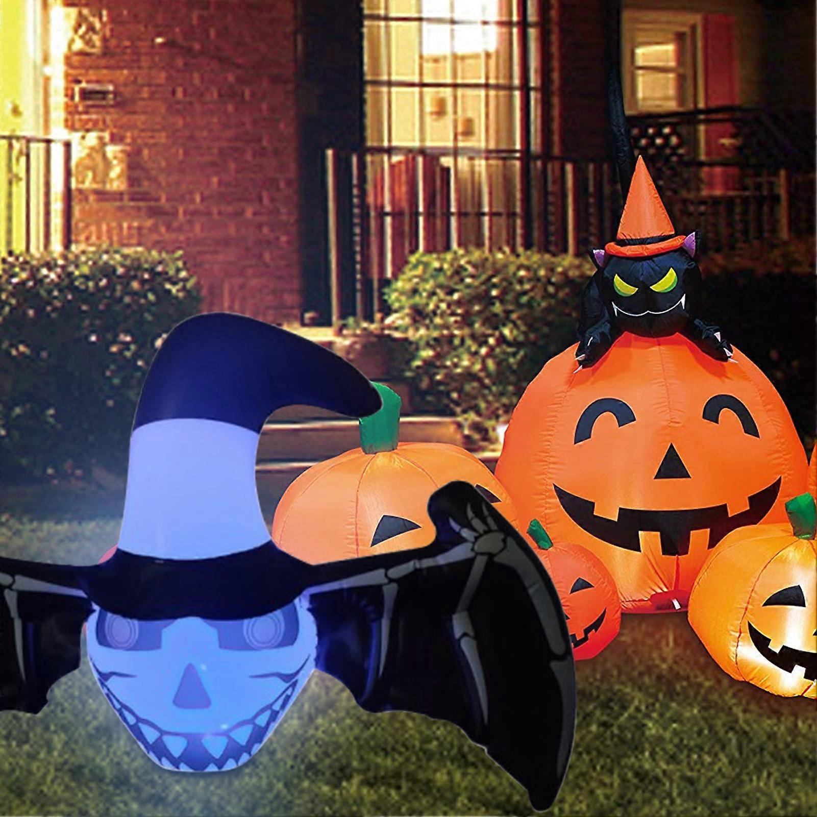 Halloween Inflatable Bat Huge Halloween Inflatable Blue Bat With Huge ...