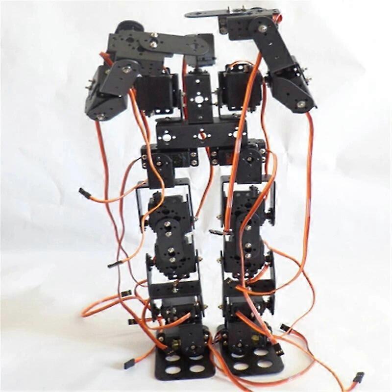 17 DOF Biped Robot Educational Robot Kit 17 Degrees Of Freedom Humanoid ...