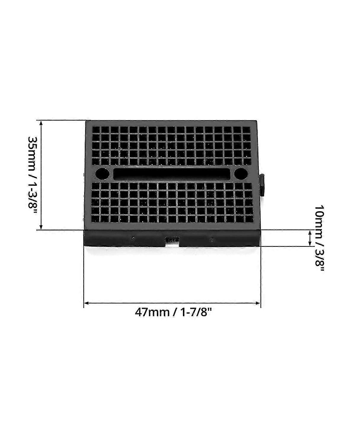 170 Point Mini Breadboard Kit,12pack Tiny Breadboard Pcb Bread Board ...