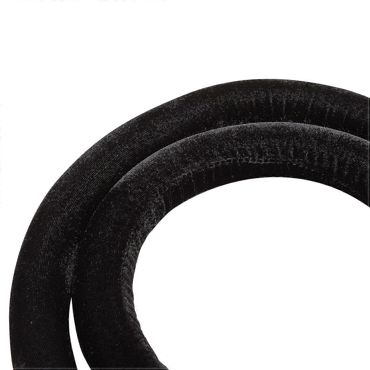 Black Velvet Stanchion Ropes With Gold Clasps, 5 Ft Crowd Control ...