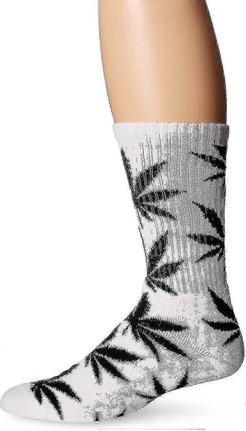 4 Pairs Athletic Sports High Crew Socks For Men Women Marijuana Weed ...
