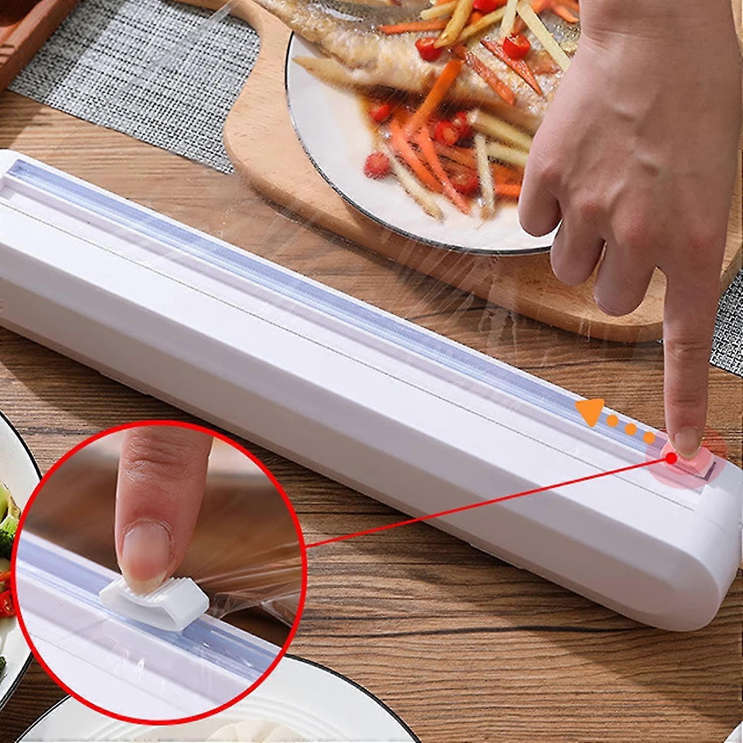 cling Film Cutter, Cling Film Cutter, Food Wrap Dispenser, Suitable For ...