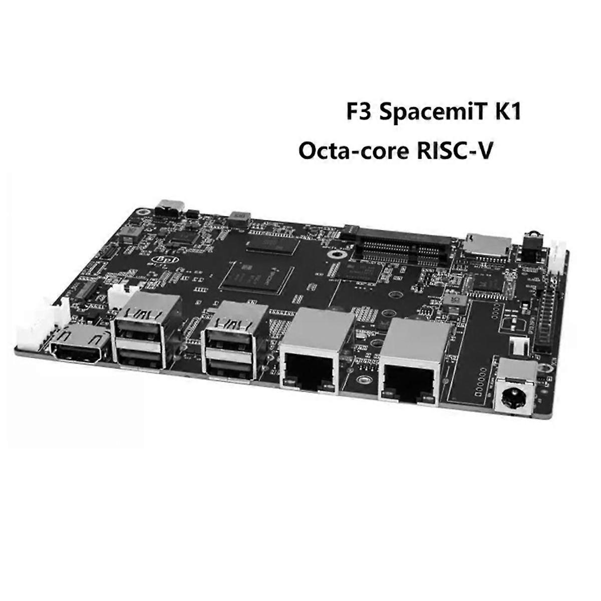 For Banana Pi -F3 SpacemiT K1 8 Core RISC-V Chip 2G LPDDR4 8G EMMC 2 ...