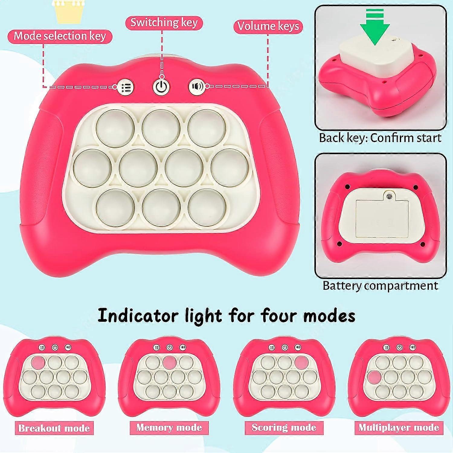 Kids Pop Games Sensory Fidget Toys, Tap Tap Smart Fidget, Stress Relief ...