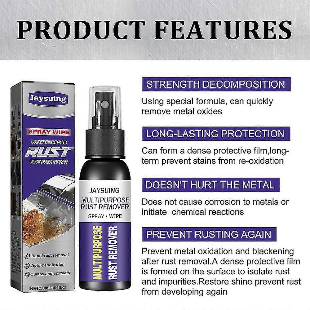 Multi Purpose Rust Remover Spray Metallyta Krom Färg Bilunderhåll ...
