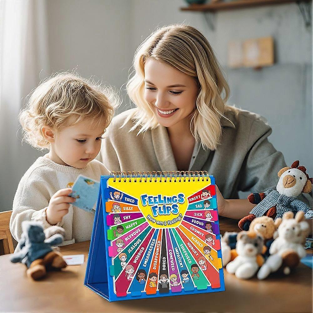 Feelings and Emotions Book for Kids Identify 20 Emotions - Fun Flip ...