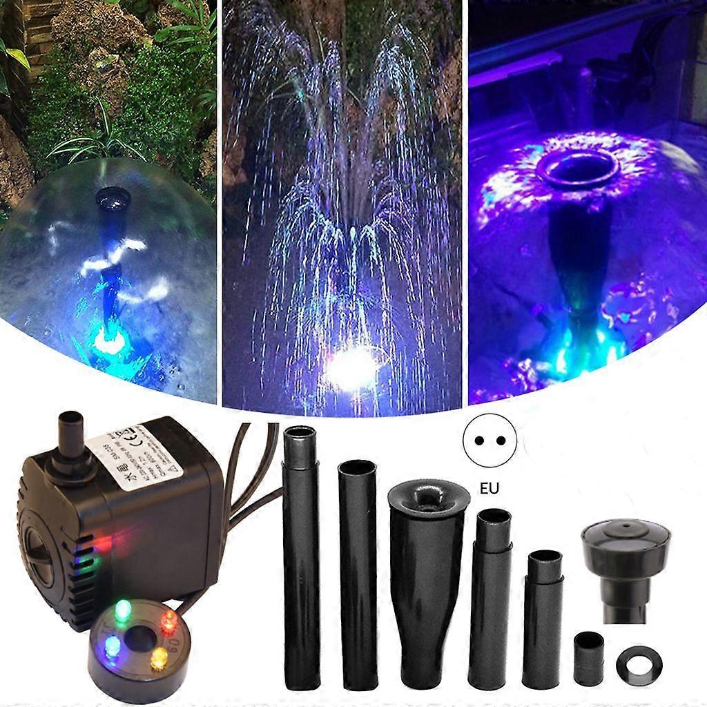 Stunning Floating Pool Fountain, Underwater Light Show, Rechargeable ...