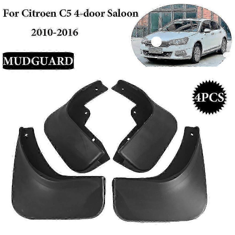 4pcs New Upgrade For Citroen C5 Saloon 2010-2016 Car Mudguard Anti ...
