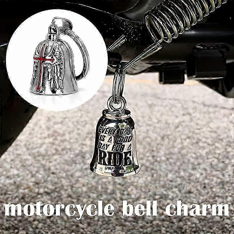Guardian Bell HOLY CROSS Good Luck Gift Motorcycle Biker Ride Bell ...